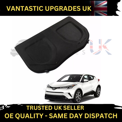 TOYOTA CH-R PARCEL SHELF LOAD REAR LUGGAGE COVER BLACK (2016-2022) CHR ...