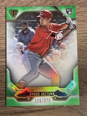 2020 Topps Triple Threads Emerald #88 Shogo Akiyama /275 | eBay
