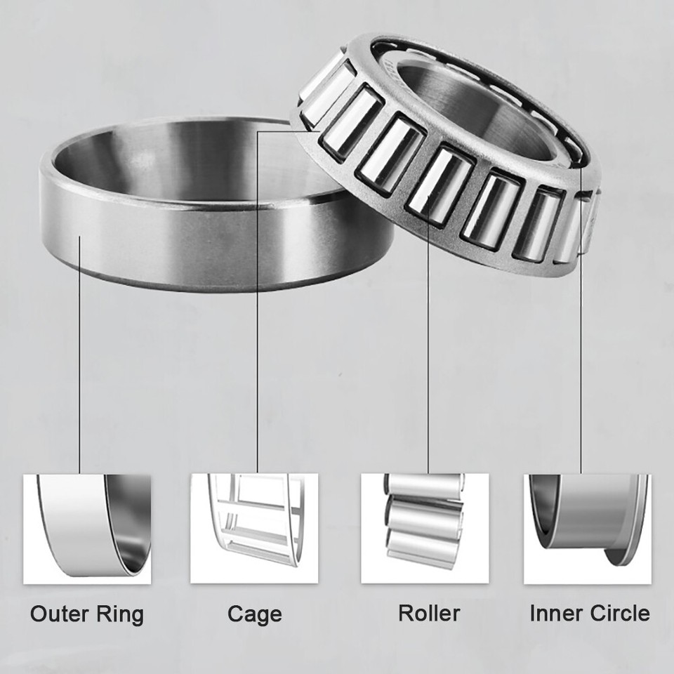 Tapered Roller Bearings 10 12 15 17 20 22 25 30 35 40 45 50 55 ~ 65mm ...