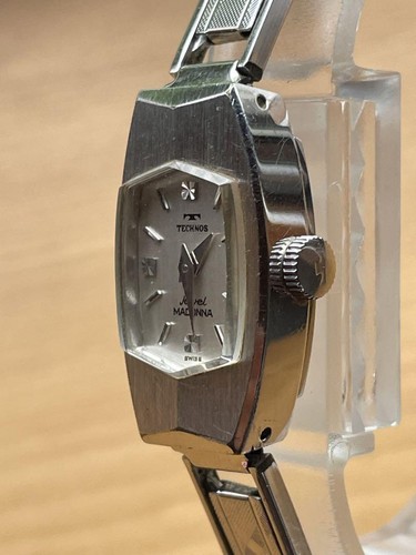 Technos Jewel Madonna Hand-Winding Silver Dial Ladies Watch - Good ...