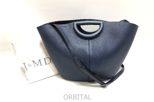Kyodo Jm Davidson Market Tote Bag 2-way Shoulder Bag With Pouch Navy ...