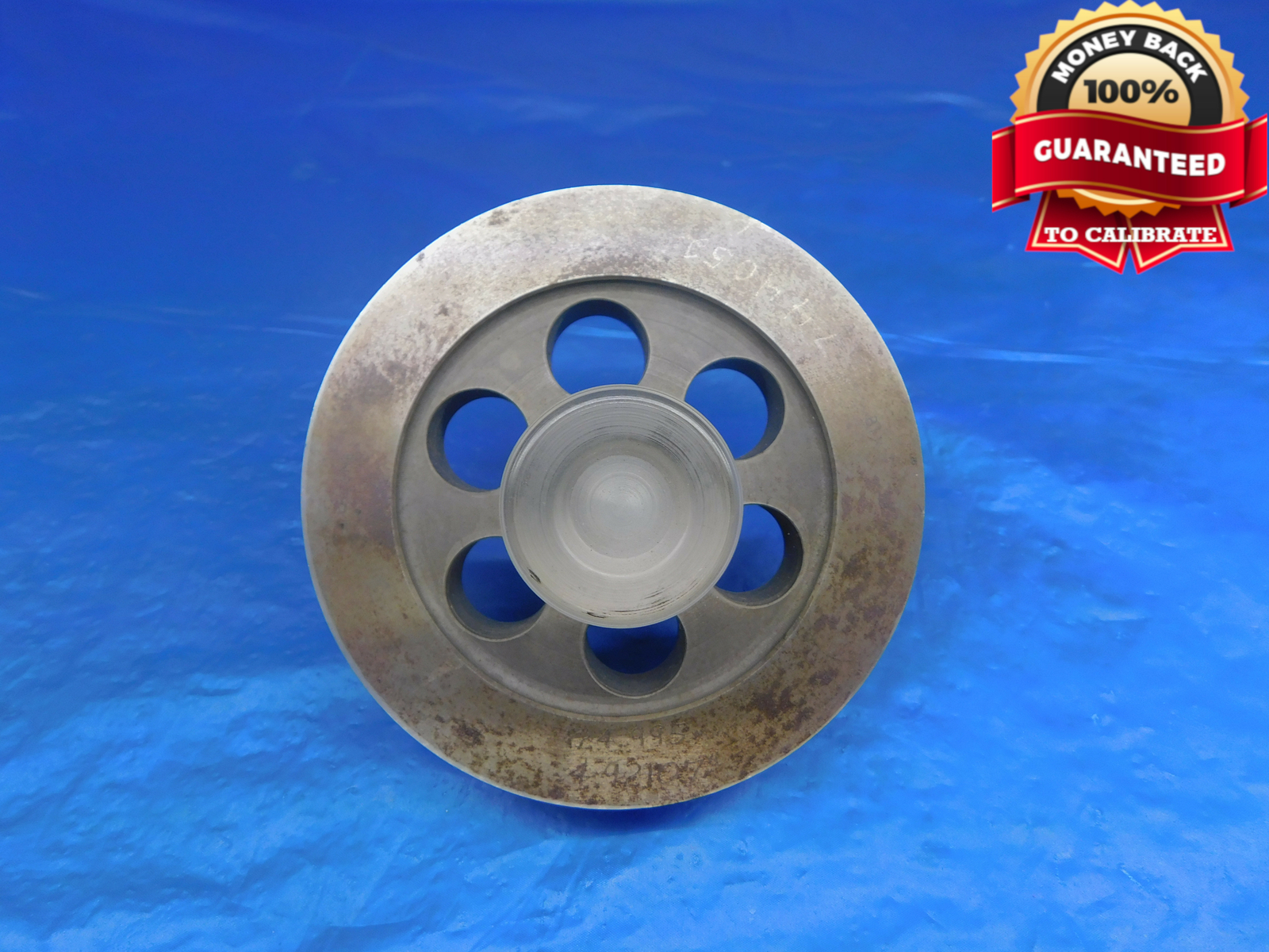 4.921074 MASTER SETTING DISC FOR CALIBRATING MICROMETERS CALIPERS ETC ...