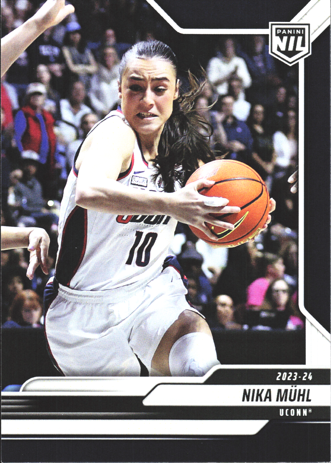 NIKA MUHL Basketball Card - only 314 Made! 2023 Panini UCONN NIL 1st ...