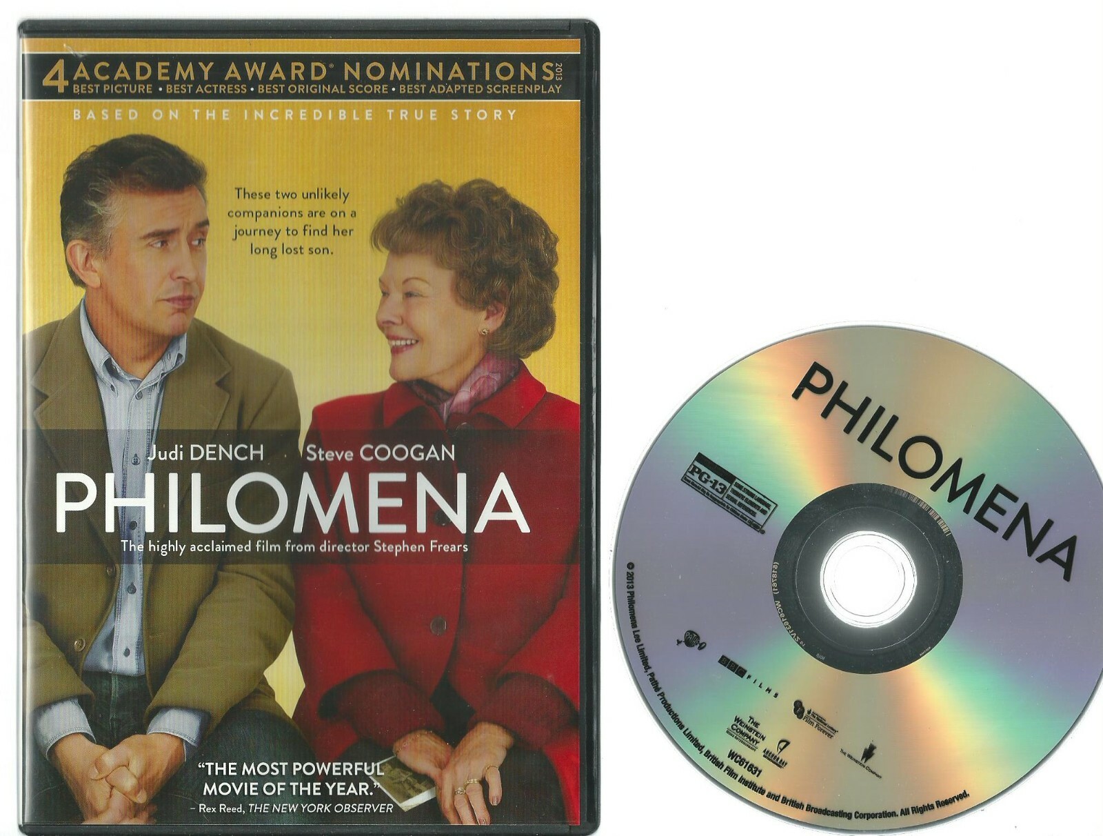 Philomena Dvd Cover