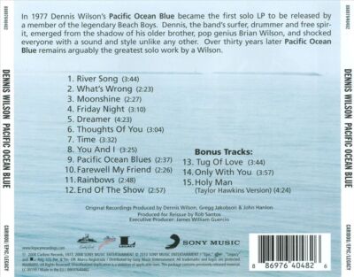 Dennis Wilson Pacific Ocean Blue CD - New 886976404826 | eBay UK