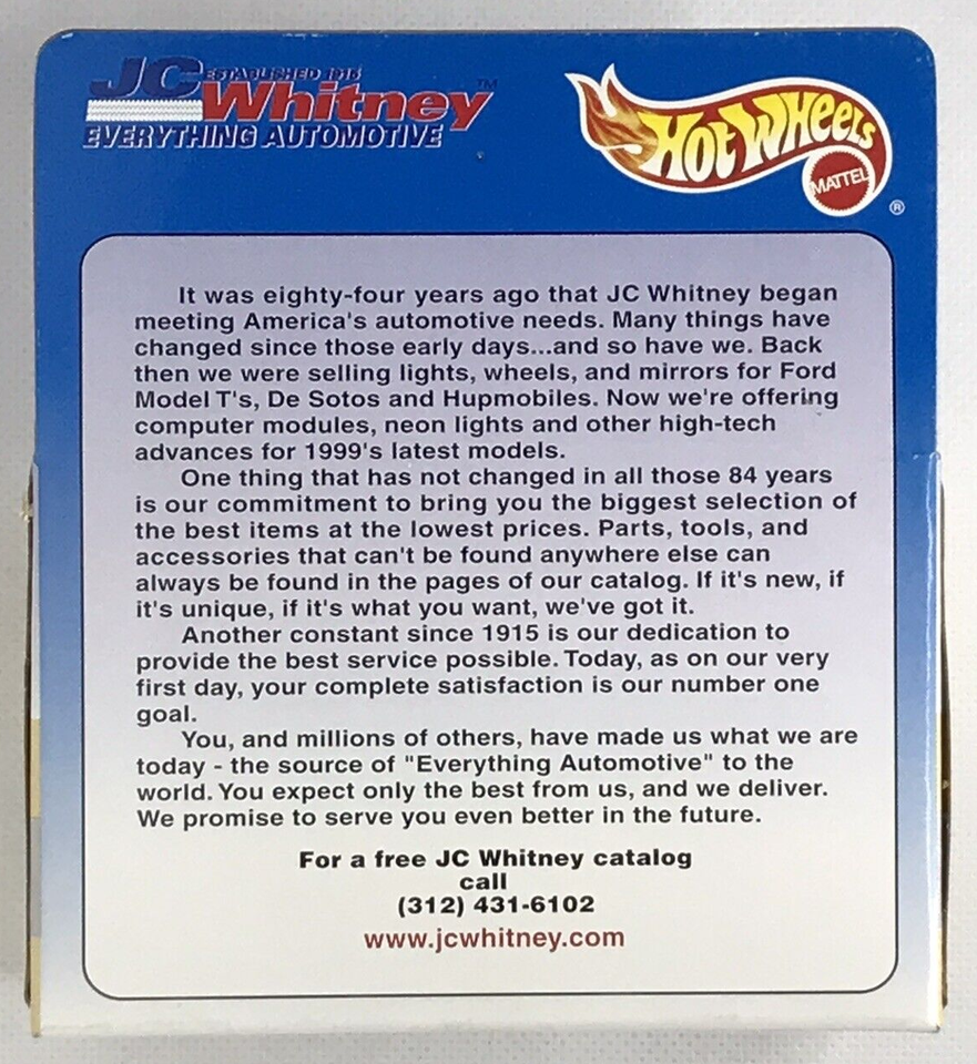 2000 Hot Wheels JC Whitney Scorchin Scooter Exclusive Special Edition ...