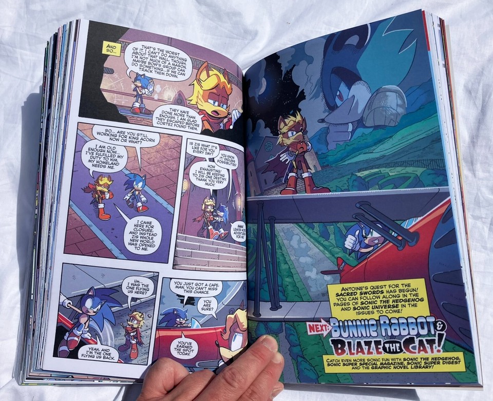 Sonic the Hedgehog Universe Omnibus Archie Comics Collection Issues #79 ...