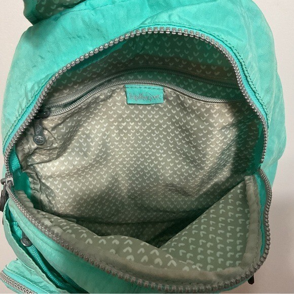 Kipling Teal Medium Back Pack | eBay