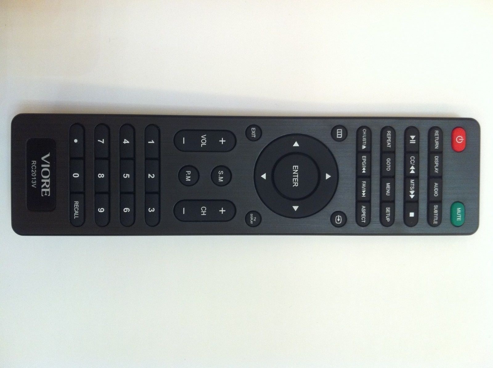 Factory New VIORE RC2013V Remote control for VIORE LED19VH55D ...