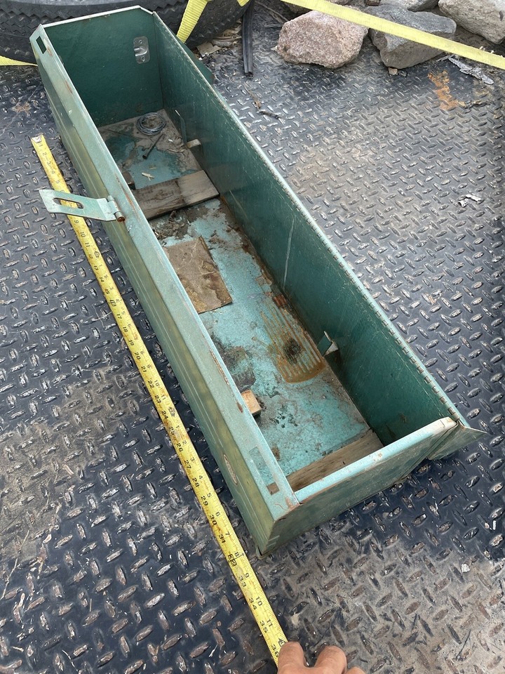 vintage waterloo tool box | eBay