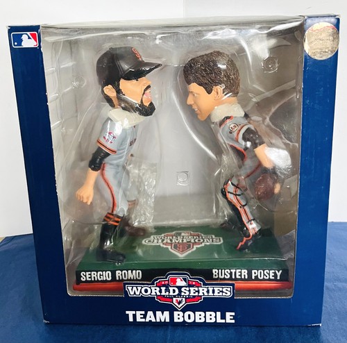 Buster Posey and Sergio Romo DUAL 2012 World Series Champions Giants ...