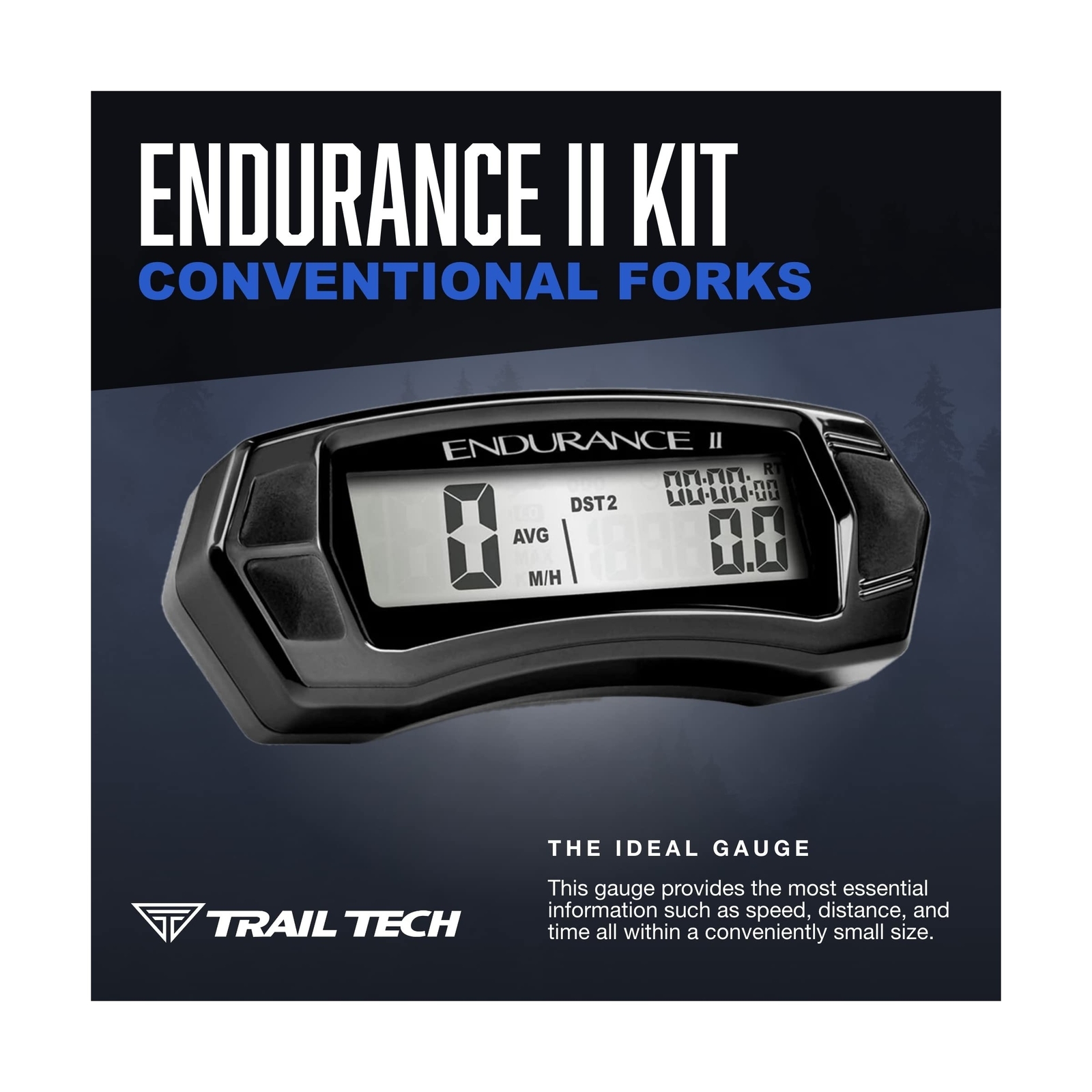 Trail Tech 202-112 Endurance II Digital Gauge Speedometer Kit | eBay