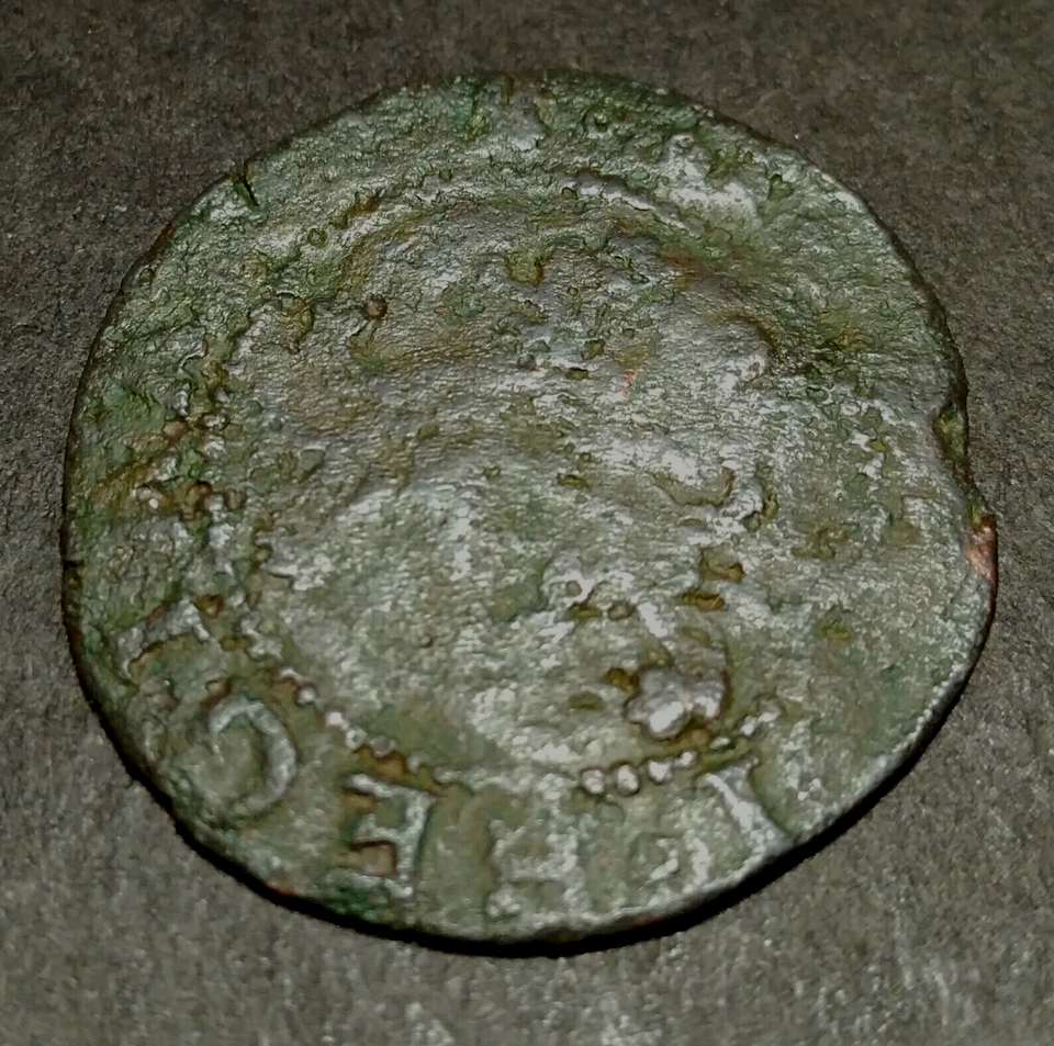 Ferdinand and Isabella Spanish 2 maravedis Cuenca mint Antique Columbus ...