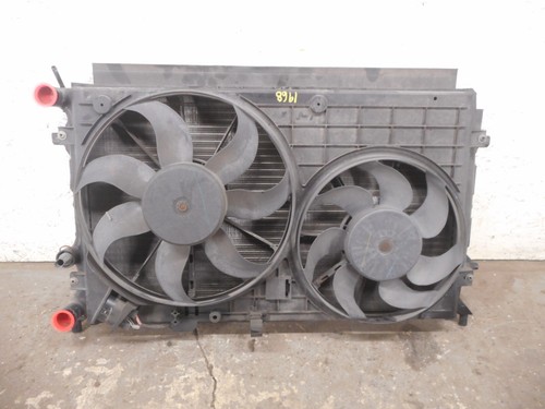 Volkswagen Jetta Radiator Condenser Engine Cooling Fan 2.5L Sedan OEM ...