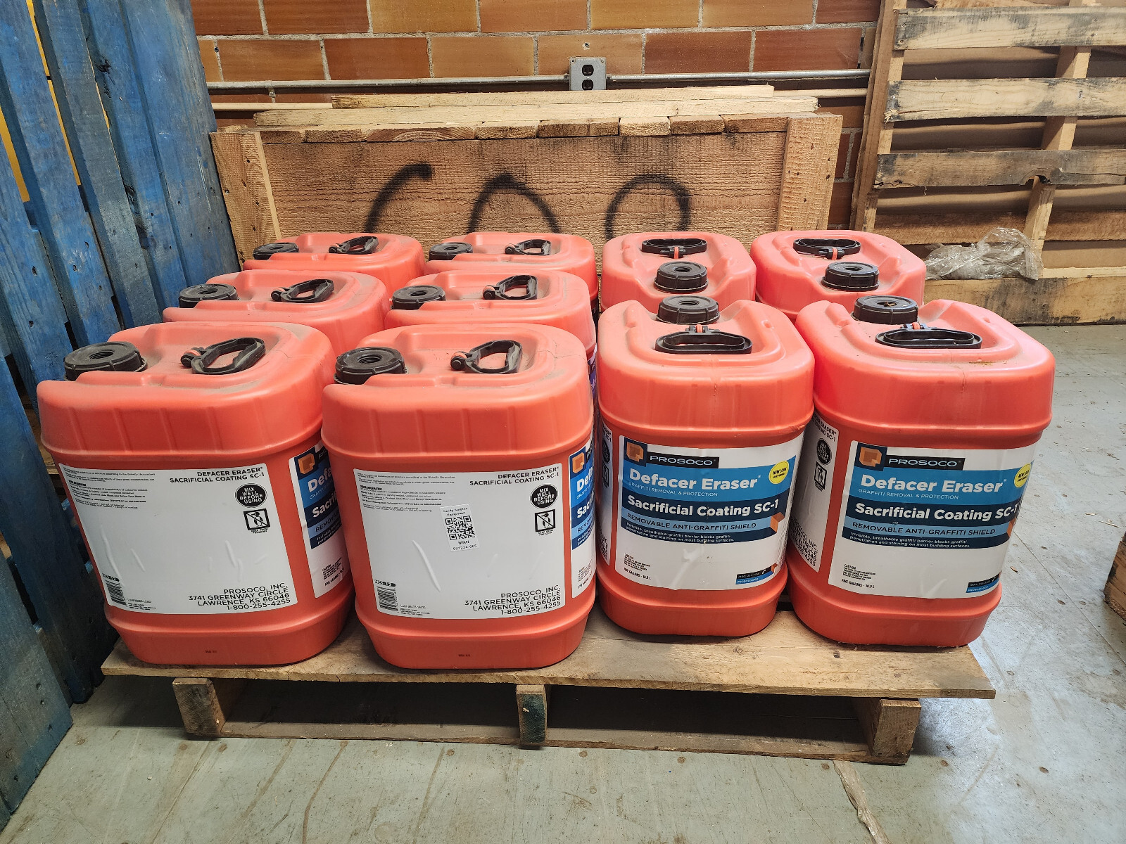 Prosoco Sacrificial Coating SC-1, Removable Anti-Graffiti Shield, 5 ...