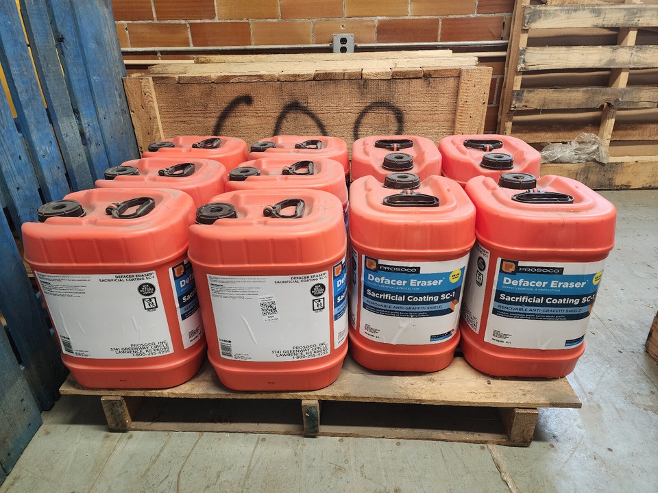 Prosoco Sacrificial Coating SC-1, Removable Anti-Graffiti Shield, 5 ...