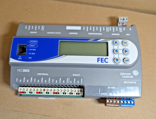 Johnson Controls MS-FEC2621-0 METASYS 17-Point Field Equipment ...