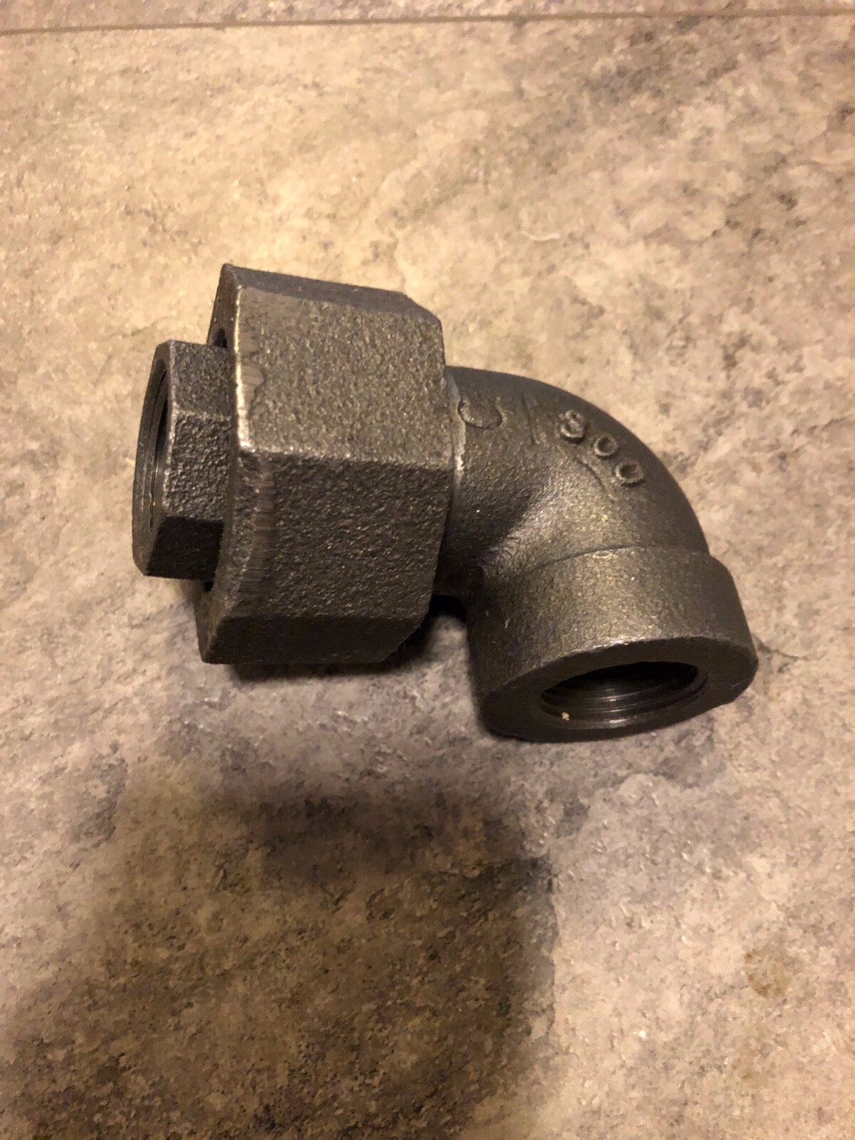 3/4 in. Black Pipe Threaded Union Elbow with Brass seat | eBay