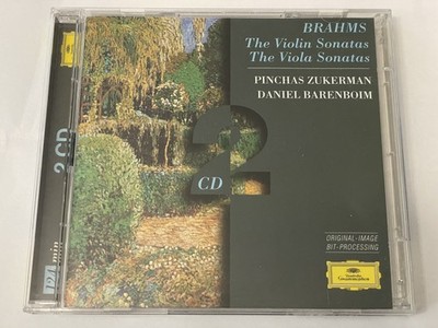 BRAHMS THE VIOLIN SONATAS BARENBOIM ZUKERMAN CD | eBay