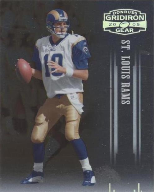 2005 Donruss Gridiron Gear - Marc Bulger #68 Silver /250 for sale ...