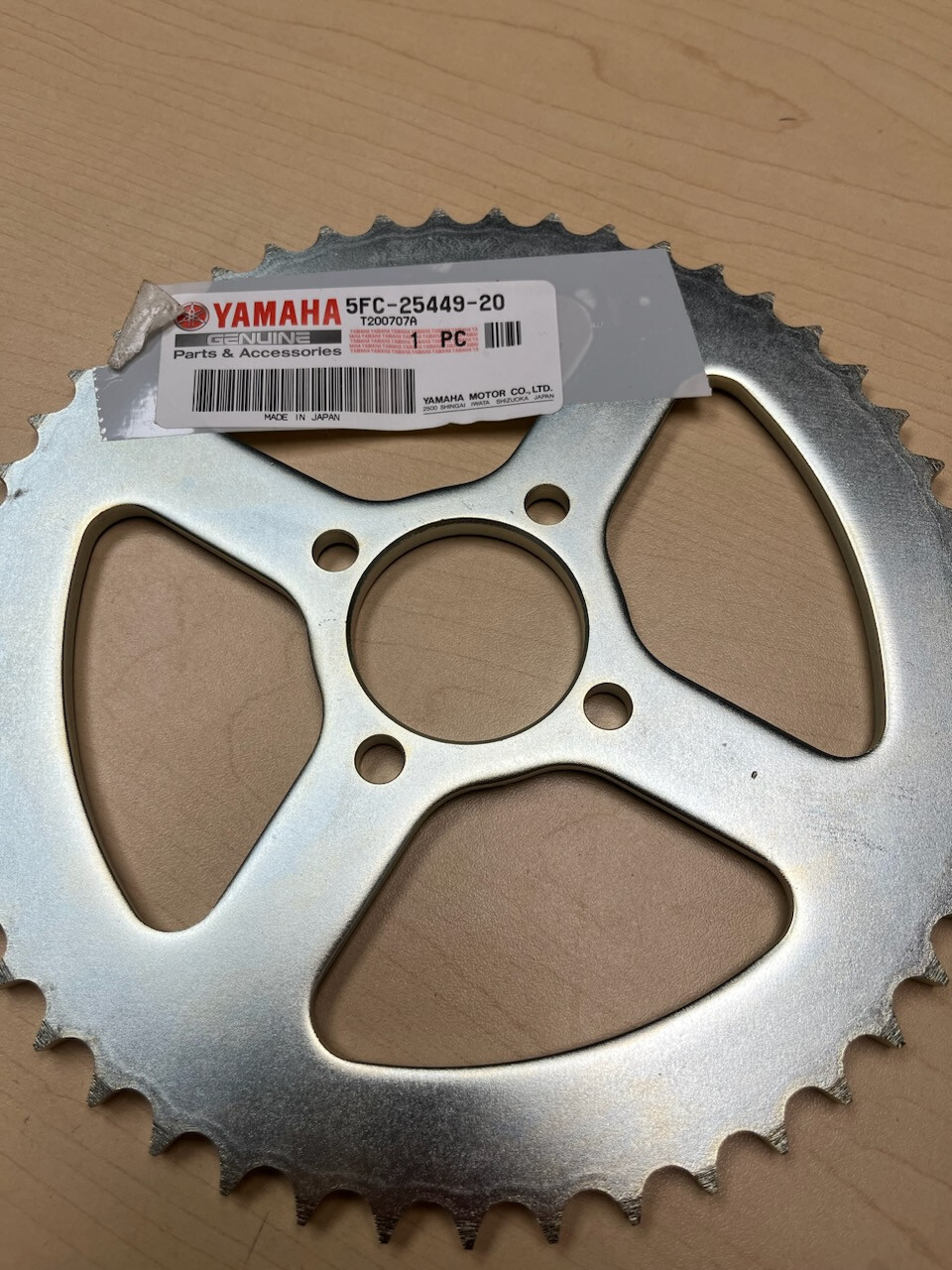 OEM YAMAHA Sprocket, Driven (49T) | 5FC-25449-20-00 | eBay