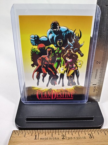 1994 Marvel Comics UK The Clan Destine Promo Card | eBay
