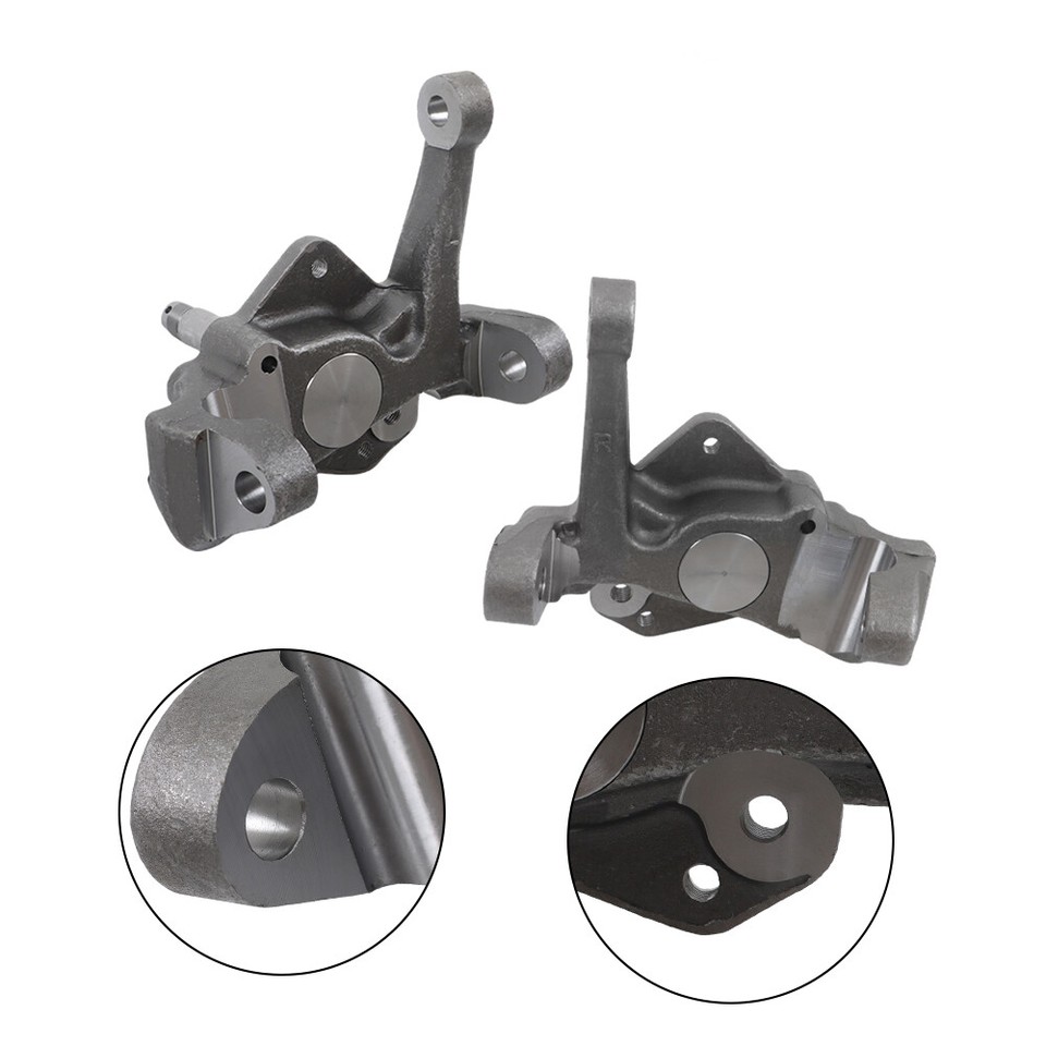 2pcs New 2" Drop Spindles Forged Steel For Ford Pinto Mustang II 1974 ...