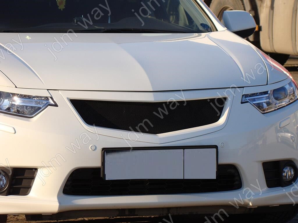for Acura tsx front grill honda accord 8 2011-2013 euro r type r | eBay