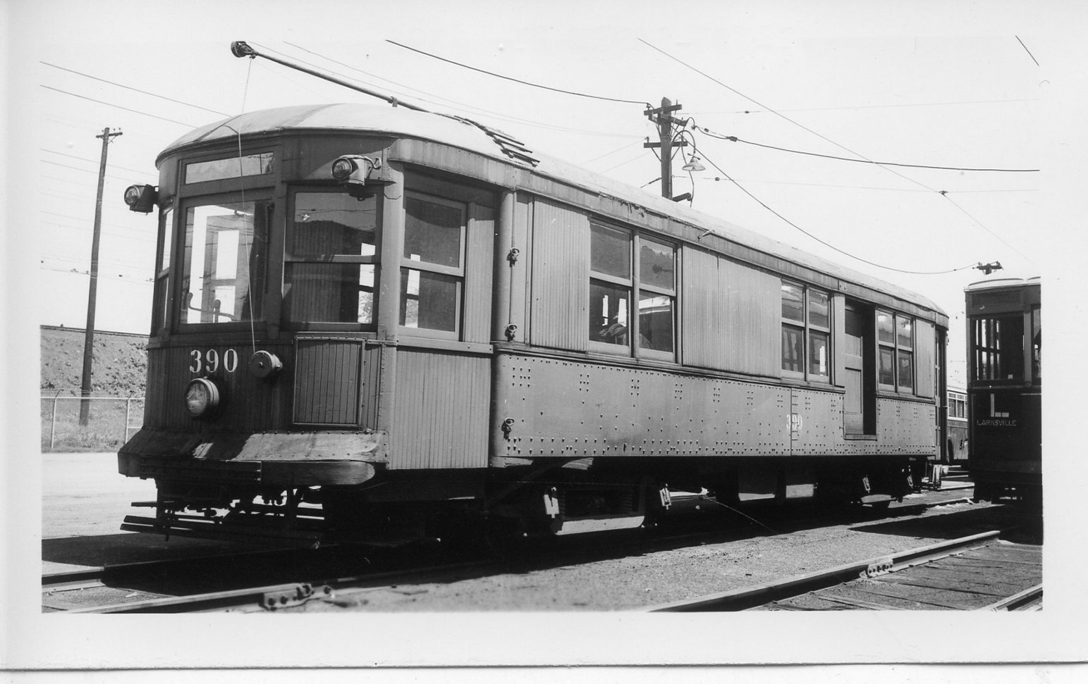 9B913 RP 1940s WILKES BARRE RAILWAY COMBO ? CAR #390 | eBay