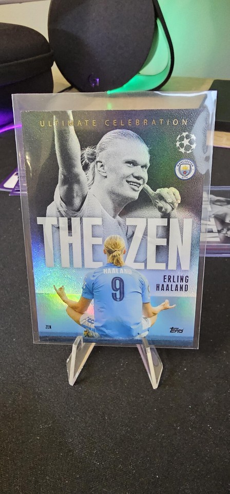 Erling Haaland The ZEN Ultimate Celebration Card - Match Attax 2024 ...
