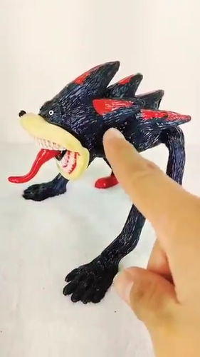 mexican SHIN SONIC SHADOW TAPES action figure tall 5” long 6" HORROR ...