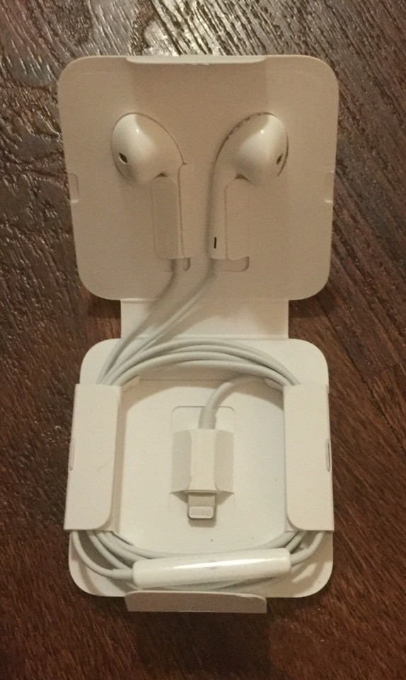 Original Apple iPhone EarPods Lightning Headset Earbuds Earphones ...