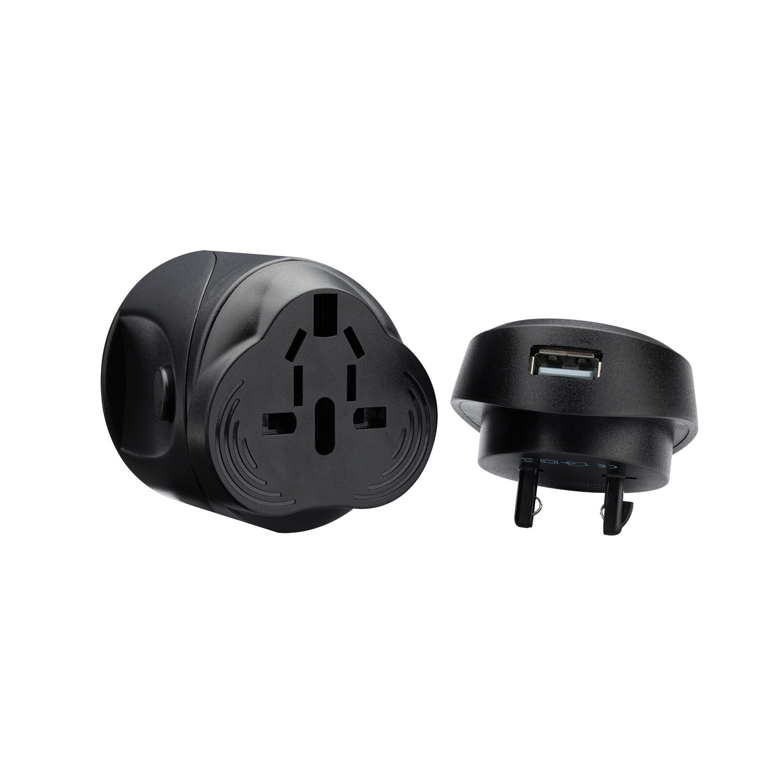 4-in-1 Universal Travel AC Power Plug Adapter EU/USA/UK/AU 110-220V W ...