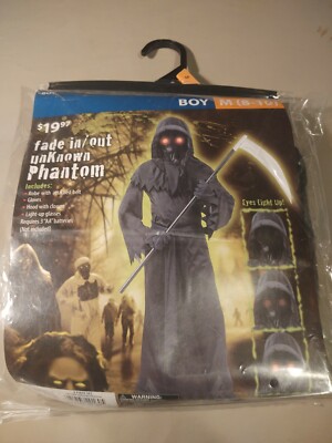 Costume Fade in Out Unknown Phantom Boys M 8 10 Halloween Fun World ...