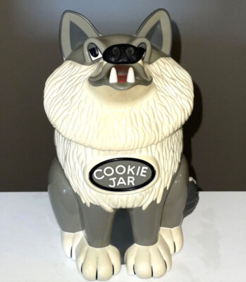 EUC Vintage 90's Fun Damental Too Ltd Wolf UConn Husky Howling Cookie ...