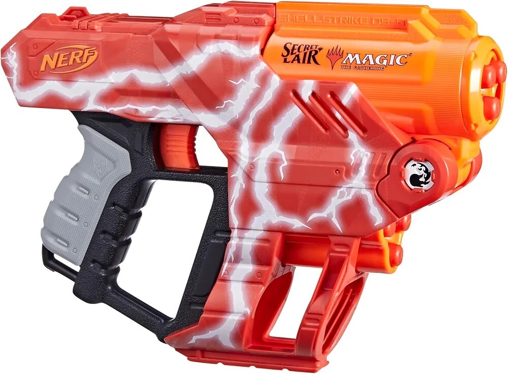 Nerf LMTD Lightning Lair, Magic: The Gathering Secret Lair Blaster ...