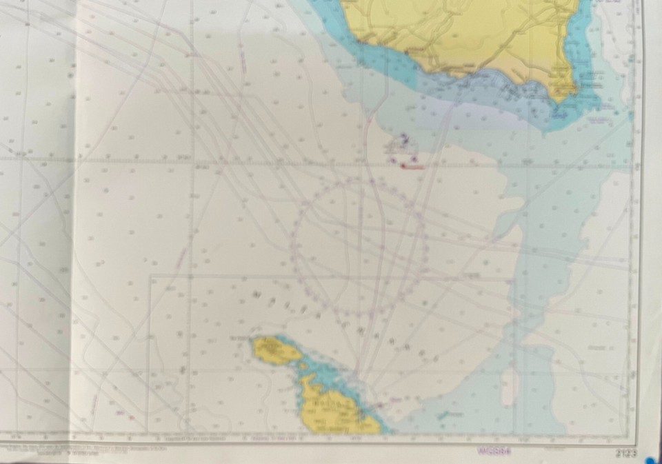 Admiralty 2123 SICILIA SOUTH COAST CAPO GRANITOLA TO CAPO PASSERO MAP ...