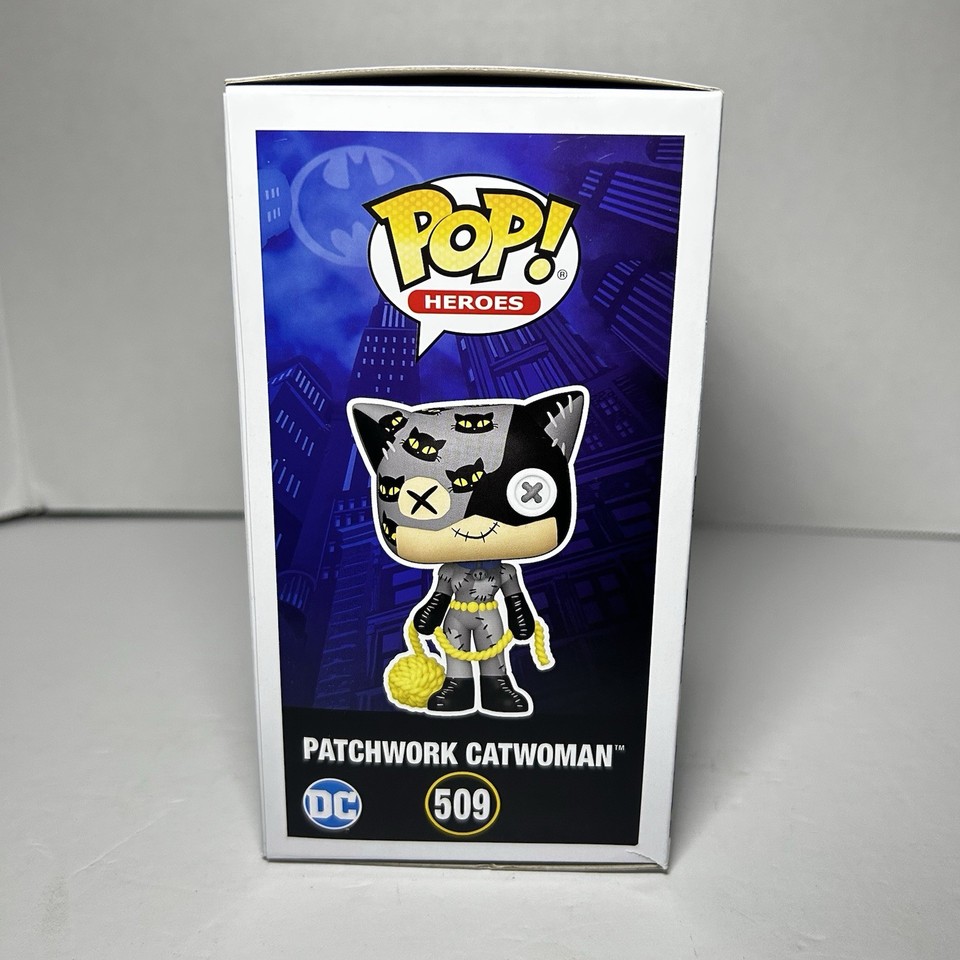 Funko Pop! DC Comics Patchwork Catwoman #509 Vinyl Figure | eBay