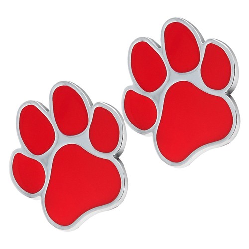 2 Pcs Dog Crack Car Sticker Decals for Windows Creative Paw Stickers ...