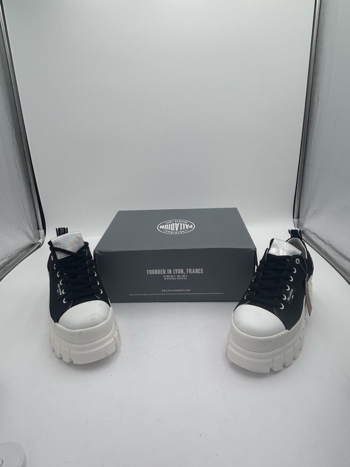 Palladium Women's Revolt LO TX Black Size US 8.5M Platform Shoe 97243 ...