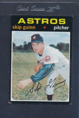 1971 Topps #741 Skip Guinn Astros VG *1112 | eBay