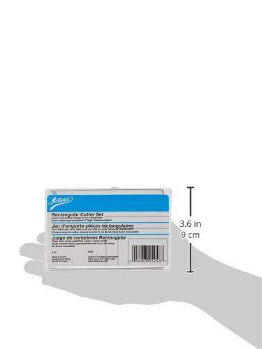 Ateco 5258 Plain Rectangle Cutters Set of 3 for sale online | eBay