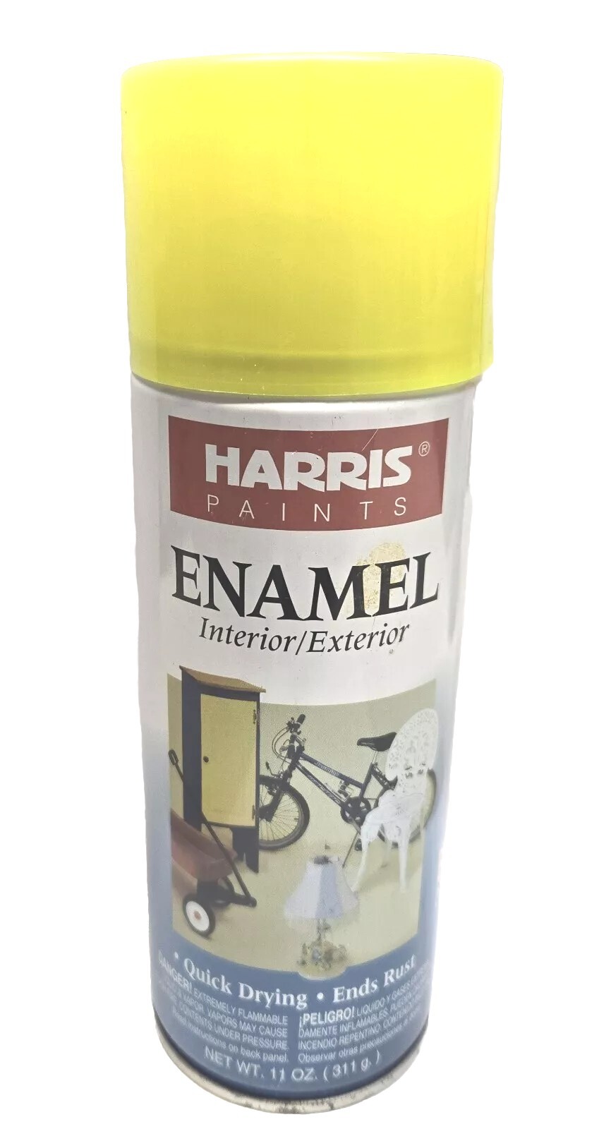 Pack of (6) Fluorescent Bright Yellow Spray Paint 11 Oz. Ends Rust Made ...