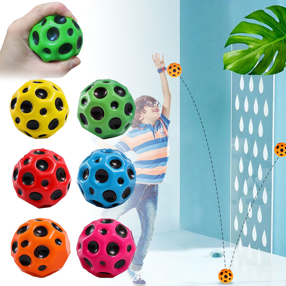 Kids Moon Ball Sport Outdoor Bounce Space Ball Throw Catch Extreme ...