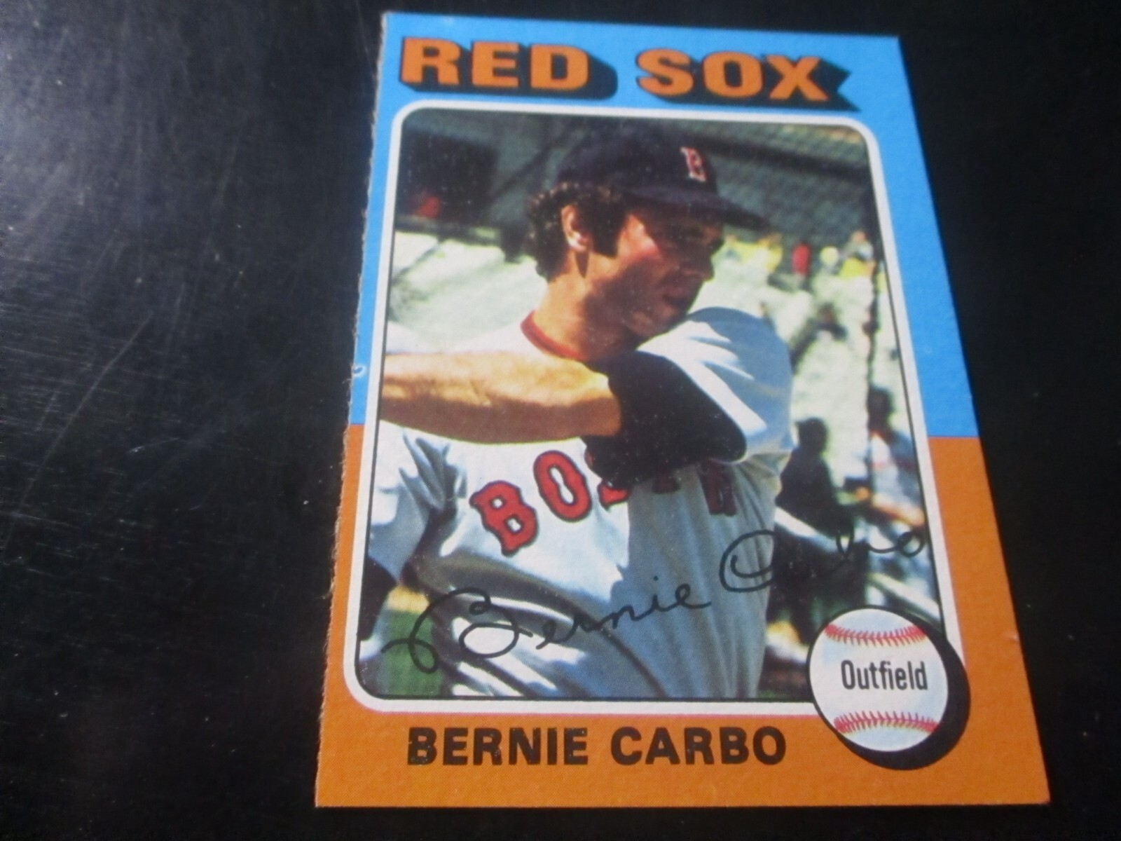 BERNIE CARBO (boston red sox - of) 1975 topps CARD #379 nr/mint O/C | eBay