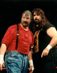 Terry Funk Mick Foley Mankind 8x10 Wrestling Photo WWE Wrestler ...