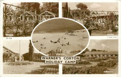 Warner's Corton Holiday Camp Suffolk England 5 Insets OLD PHOTO | eBay ...