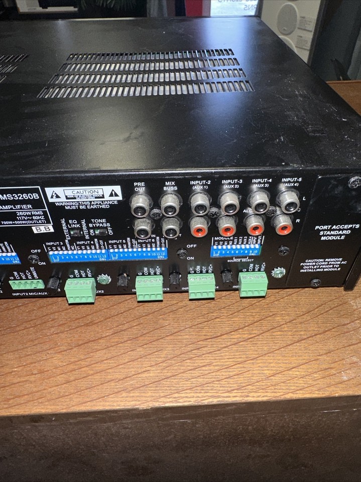 Paso Professional High Performance Digital Music Amplifier DMS 3260B ...