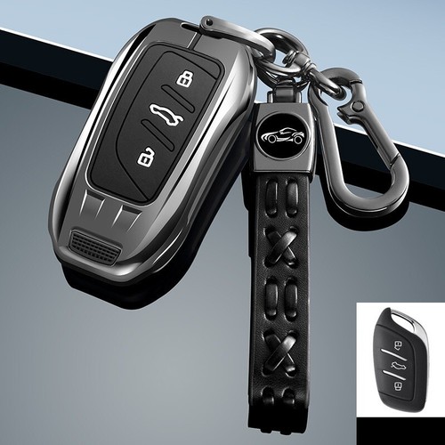 Zinc Alloy Car Remote Key Fob Cover Case For MG ZS EV 2022 HS MG3 MG5 ...