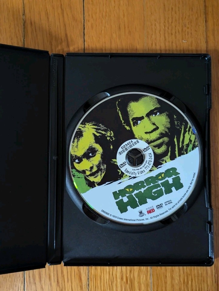 HORROR HIGH (The Twisted Brain) (1974) OOP Code Red DVD | eBay